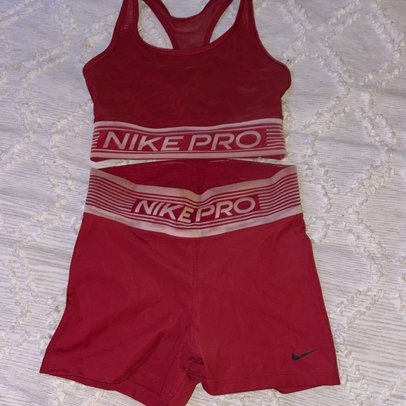 Nike | Shorts | Nike Pro Work Out Set | Poshmark
